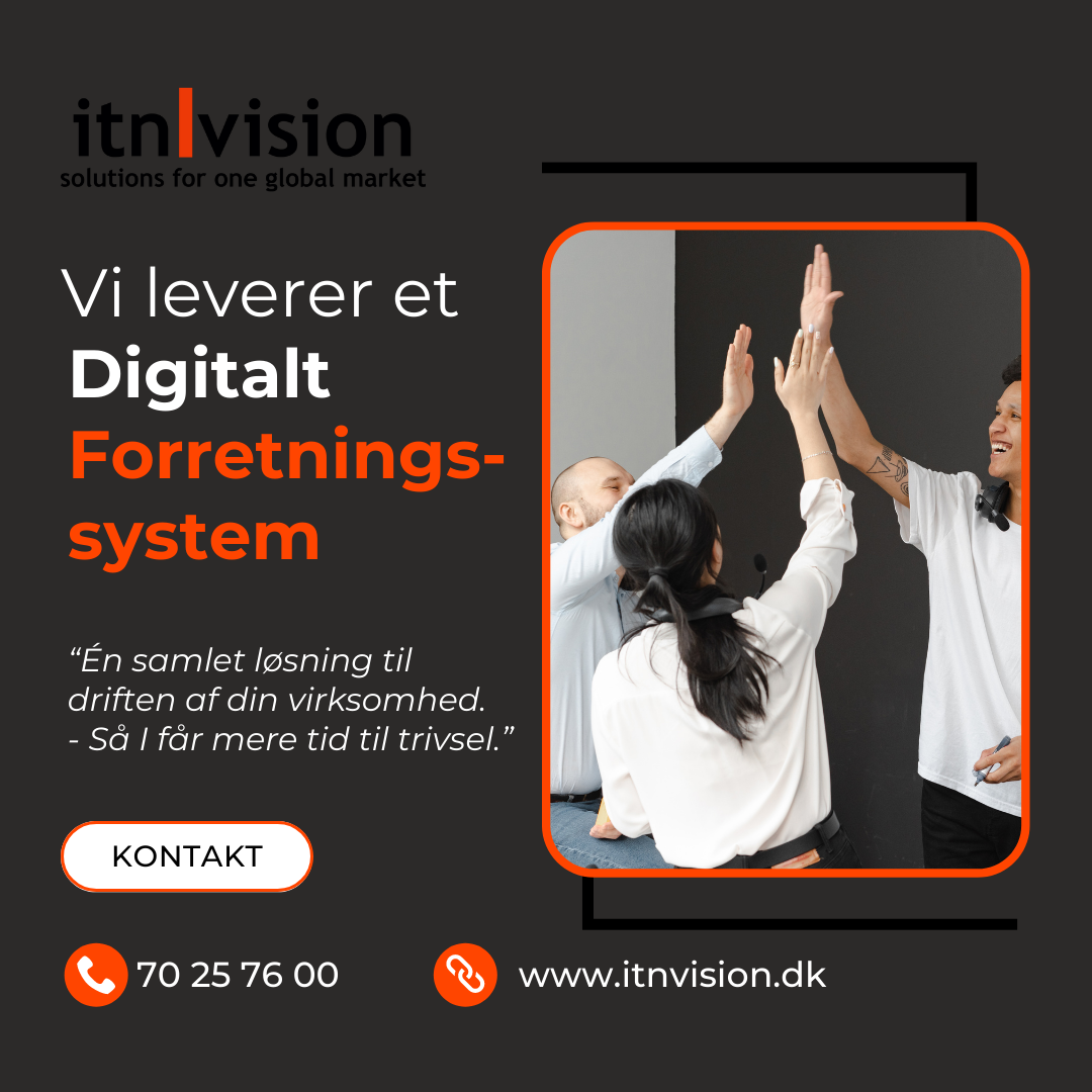 » Få ét komplet digitalt forretningssystem 💻