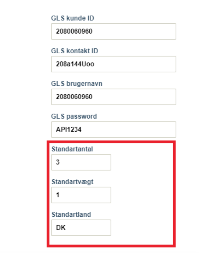 » Guide – Print GLS Labels