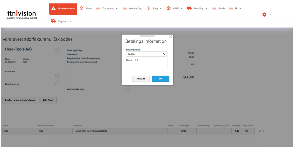 » Guide – Kontering af fragt