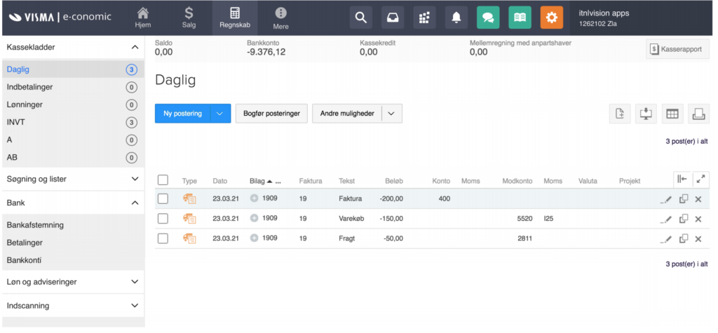 » Guide – Kontering af fragt